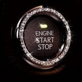 Car Engine Start Stop Decoration Ring - Bling Car Interior Accessories ...