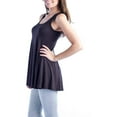 24/7 Comfort Apparel Women's Sleeveless Tunic Tank - Walmart.com