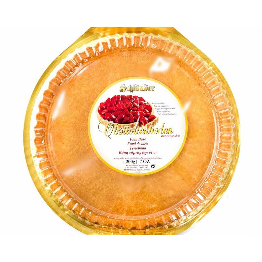 Sponge Cake Flan Base Schlunder 200g 7 Oz