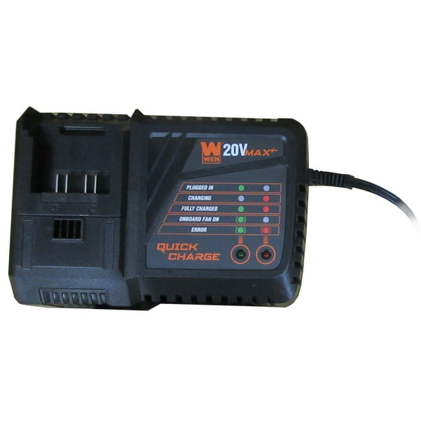WEN 20V Max 5-Amp Lithium-Ion Battery Quick Charger - Walmart.com