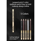 Alaparte,Double Headed Leopard Print Eyebrow Pencil Can Be Easily and ...