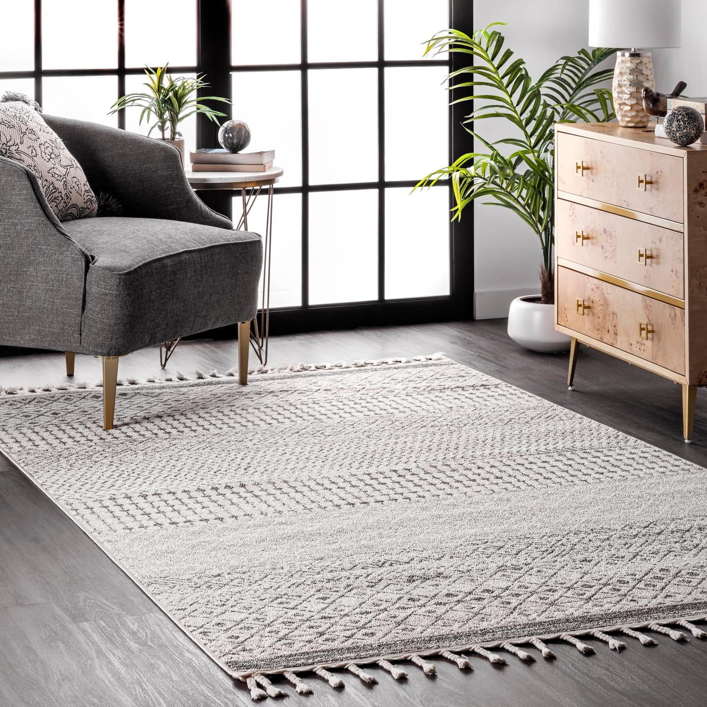 nuLOOM Nazca Contemporary Banded Area Rug or Runner - Walmart.com