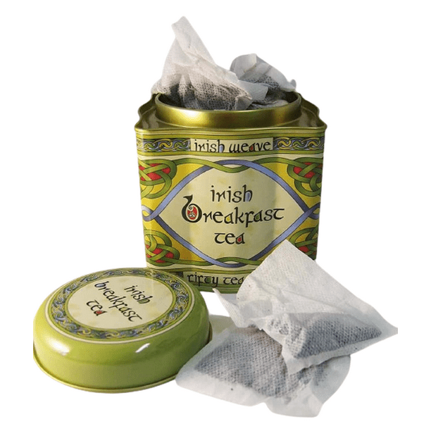 Irish Weave Breakfast Tea Tin 50 Tea Bags - Walmart.com