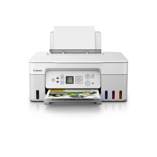 Canon PIXMA MegaTank G3270 Wireless All-in-One Printer (White), For ...