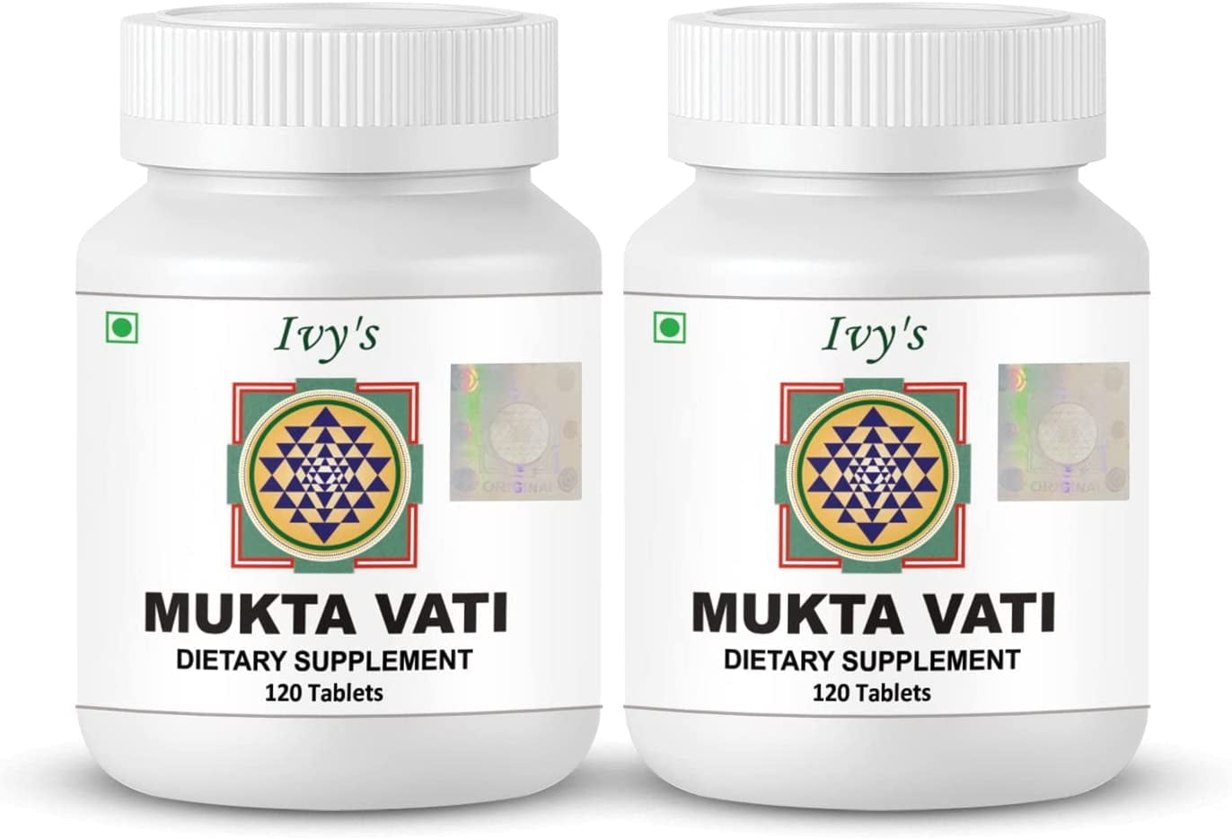 Buy Ivy's Mukta Vati 120 Tablets per Bottle | Blood Pressure Support ...