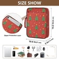 Cartoon Christmas Trees with Stars Accordion File Organizer Expanding ...
