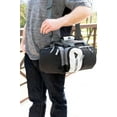 Ozark Trail Gear Duffel Bag with Padded Handle, Solid Black and Silver ...