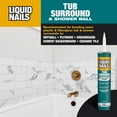 Liquid Nails Tub Surround Bright White Low VOC Interior Tub and Shower ...