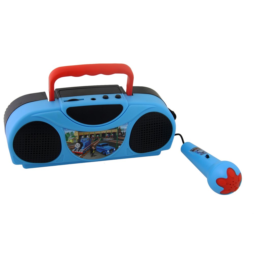 Thomas and Friends Portable Radio Karaoke Kit With Microphone - Walmart ...
