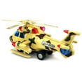 Velocity Toys Sky Pilot Battery Operated Bump and Go Toy Helicopter w ...