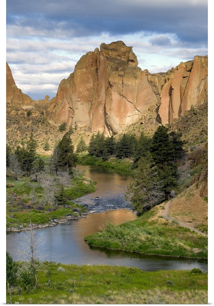 Great BIG Canvas | "Crooked River at Smith Rocks State Park, Oregon ...