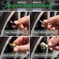 Tire Pressure Monitor Valve Stem Caps Set for Cars 3 Color Indicator ...