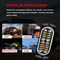 4Pcs Strobe Lights 20Led Hazard Light Emergency Safety Warning Led ...