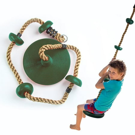 Kids Climbing Rope for Swing Set Rope Ladder Outdoor Tree Backyard ...