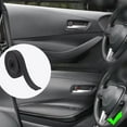 Car Mouldings Trim PU Leather Car Interior DIY Strips Self-Adhesive ...