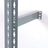 3 Tier Single Entry Tire Rack, Steel, Gray, 60"W x 18"D x 84"H ...