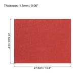 Glitter EVA Foam Sheets Red 10.8x8.4 Inch 1.5mm for Arts and Crafts ...
