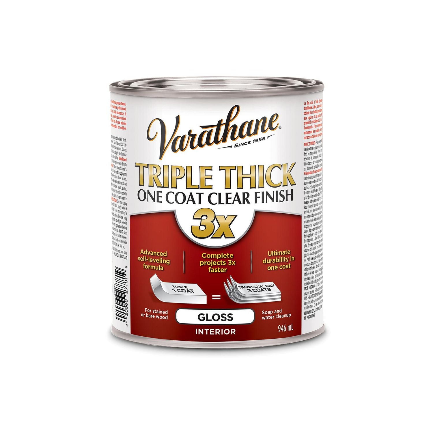 Click here for Varathane Triple Thick One Coat Gloss Clear Finish... prices