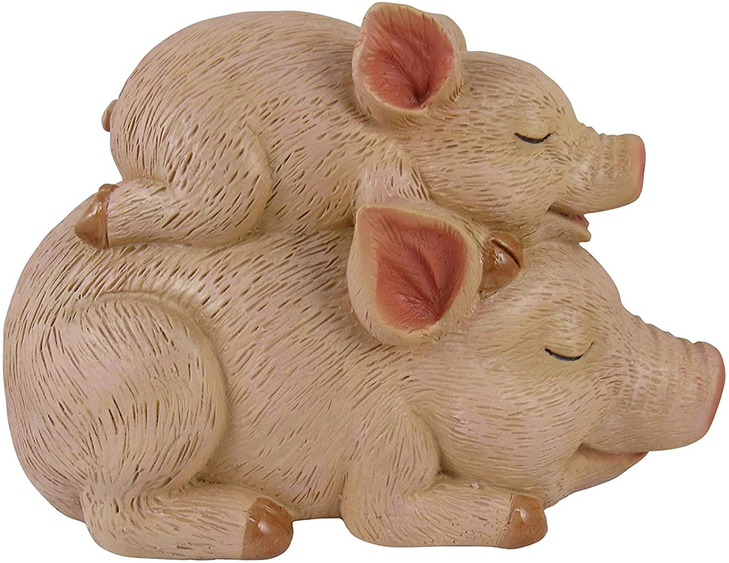 DWK Mother Pig and Baby Pig Shelf Sitter Figurine Farmhouse Decor - 6 ...