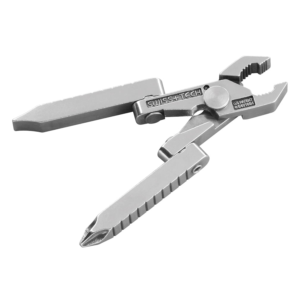 Key Ring Multi-Tool, Solid Stainless Steel Construction, Polished ...
