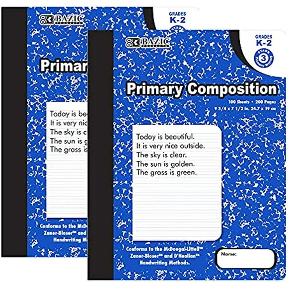 Primary Notebook Journal