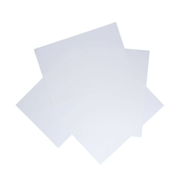 White Construction Paper, Water Color Paper Premium Material Quick ...