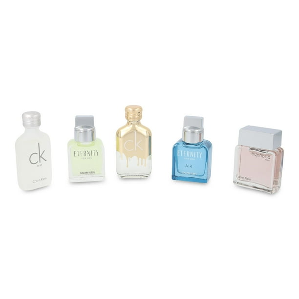 Set Mini Calvin Klein 5Pzs Calvin Klein Deluxe Fragrance Collection ...