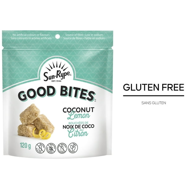 SunRype Good Bites Coconut Lemon Bites, 120 g - Walmart.ca