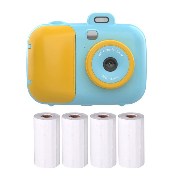 Cámara instantánea digital Matsuzay 1080P azul 4200W | Walmart en línea