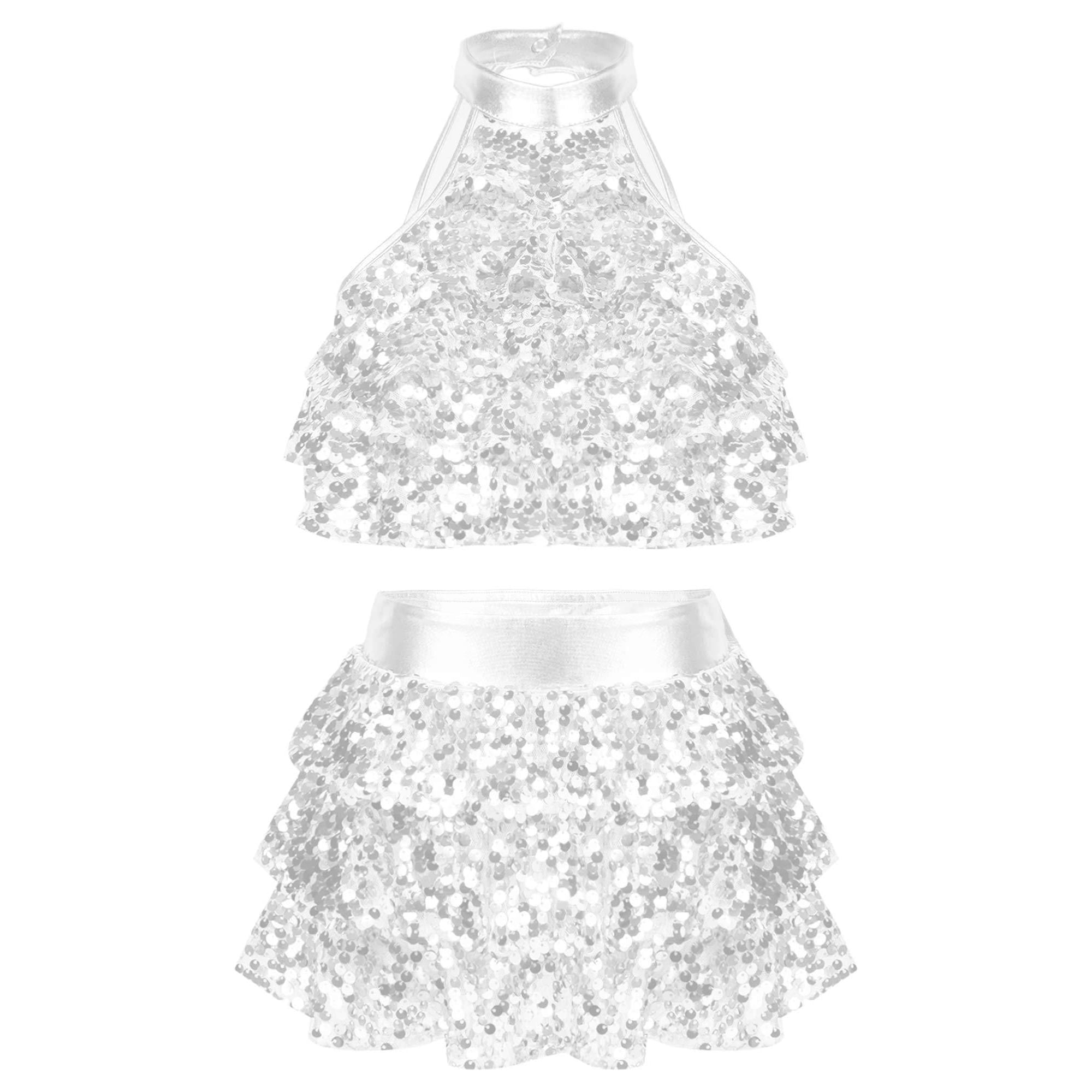 Click here for Moggemol Kids Girls Latin Jazz Ballet Dance Outfit... prices