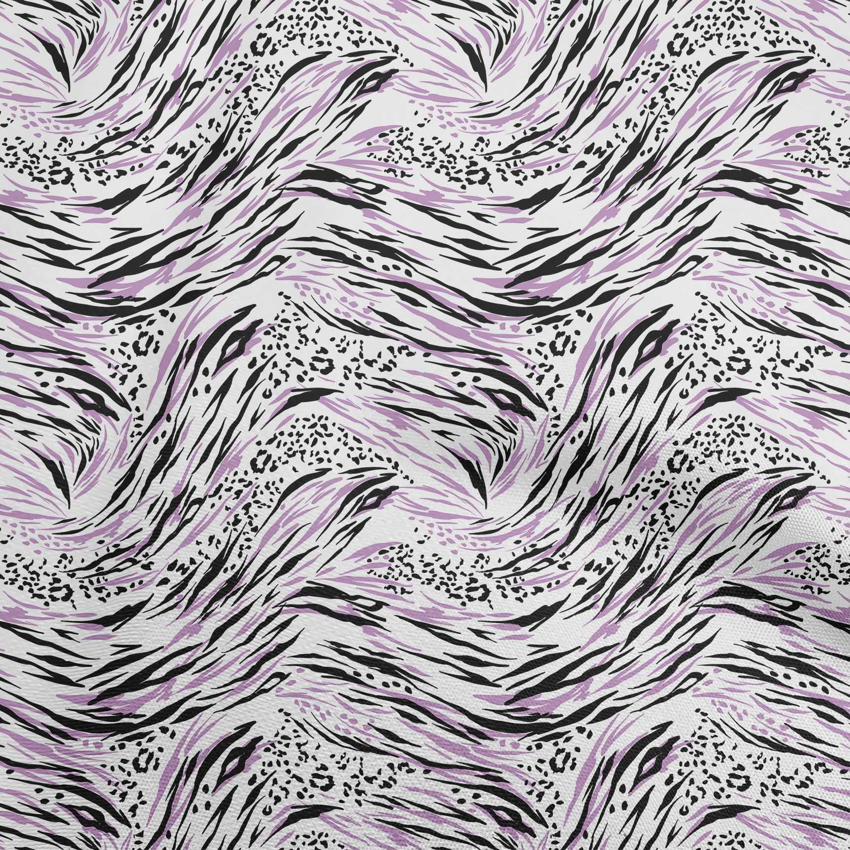 oneOone Cotton Flex Amethyst Fabric Animal Skin Diy Clothing Quilting ...