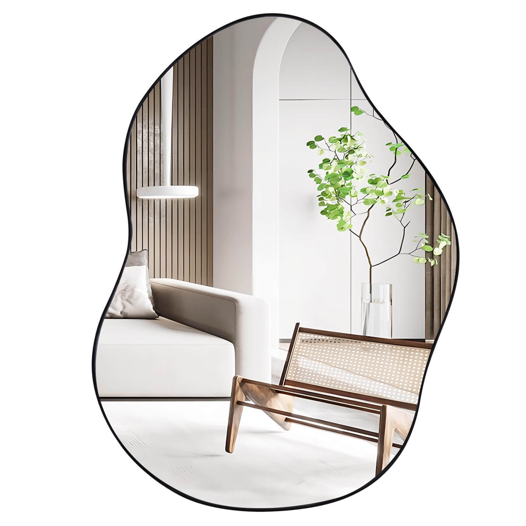 Click here for Gymax 22 X 30.5 Irregular Shaped Stylish Wall Moun... prices