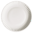 AJM Green Label Paper Plates, 9", White, Box Of 1,200 Plates - Walmart.com