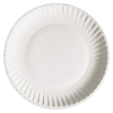 AJM Green Label Paper Plates, 9", White, Box Of 1,200 Plates - Walmart.com