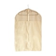 mfyjkho Thick Semi-Transparent Cotton Garment Bag with Zipper Clear ...
