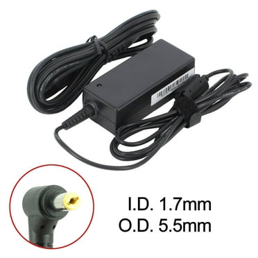 HP 45W Smart AC Adapter with Charging Cord, 4.5mm to 7.4mm Power DC ...