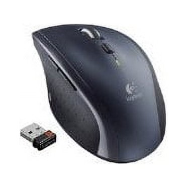Logitech M705 Marathon Ergonomic Mouse - Wireless, USB Compatible ...
