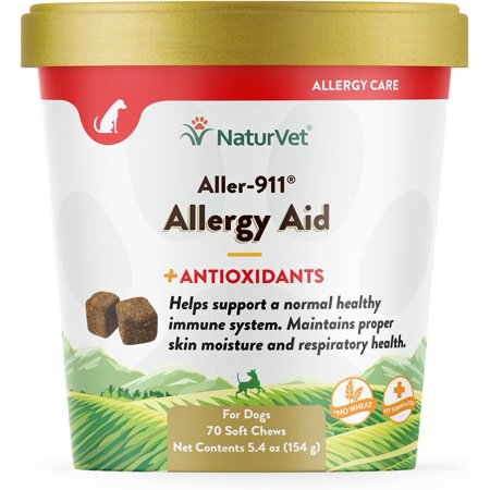 Aller-911 Allergy Aid Supplement, Skin & Respiratory Health Plus ...