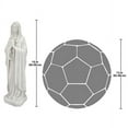 Design Toscano Large Blessed Virgin Mary Bonded Marble Resin Statue ...