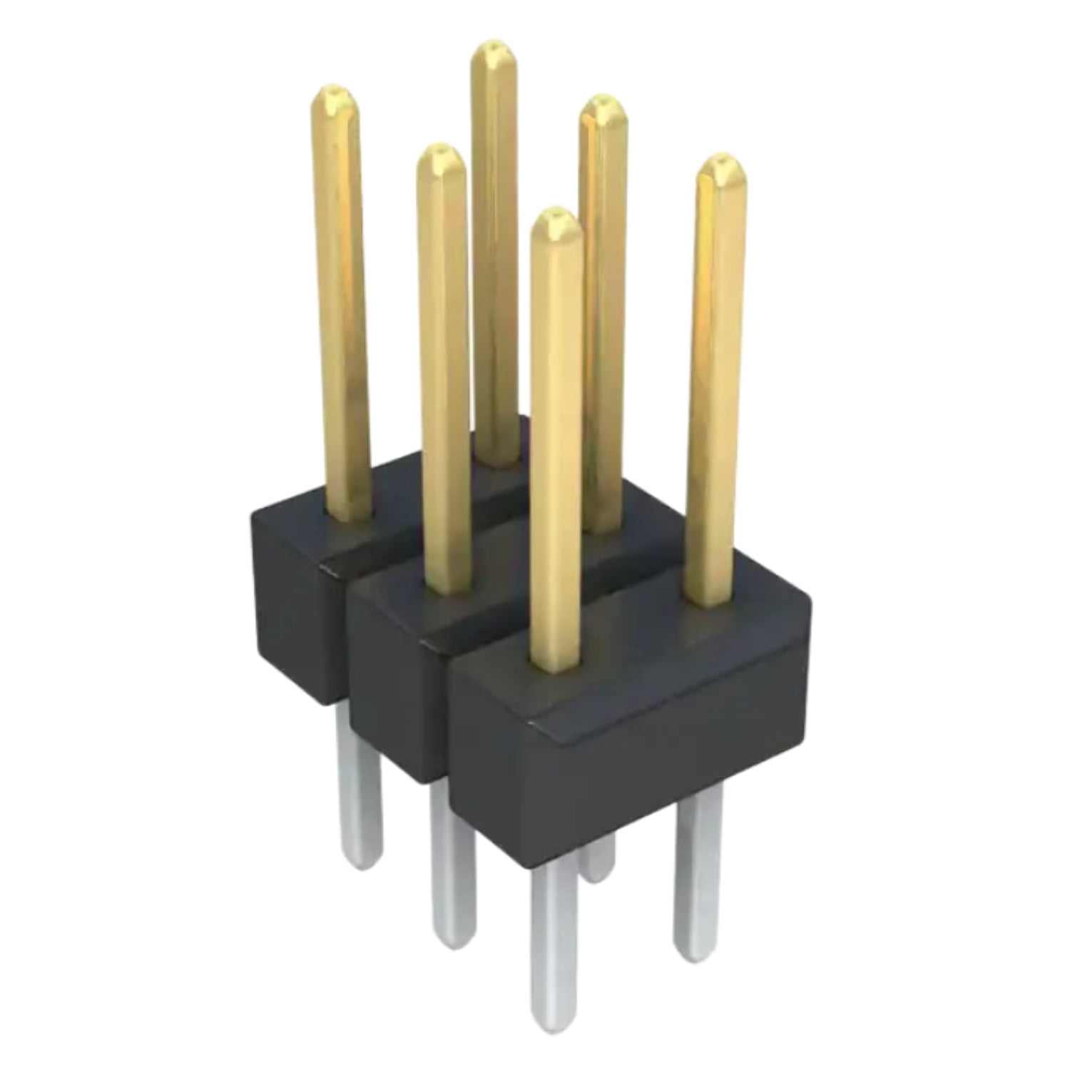 Pack of 4 0010897062 Conn Unshrouded Header HDR 6 POS 2.54mm Solder ST ...