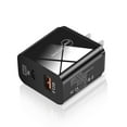 QC3.0 25W Fast USB C Charger For Smartphones USB + Type C Port Charging ... QC3.0 25W Fast USB C Charger For Smartphones USB + Type C Port Charging ...