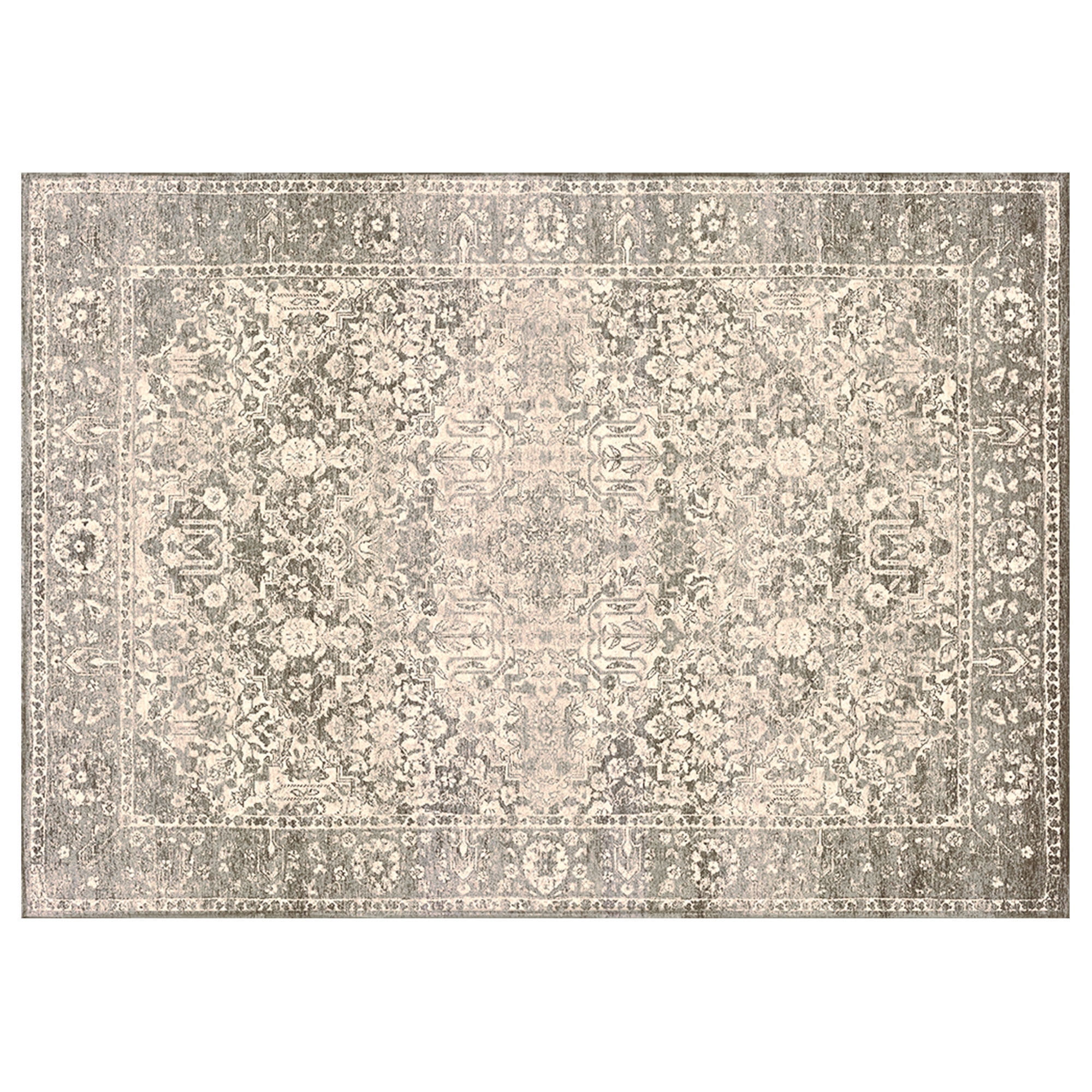 Click here for Mainstays Vintage Persian Distressed Area Rug  Bei... prices