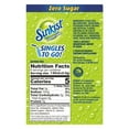 Sunkist Lemon Lime Singles To Go, 0.53 oz, 6 Pack, Drink Mix - Walmart.com