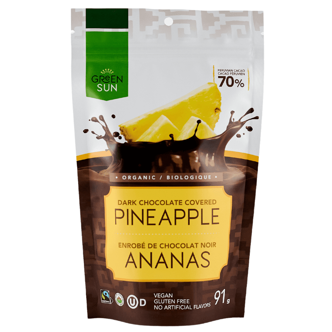 Click here for Green Sun Dried Pineapple Dipped In Dark Chocolate... prices