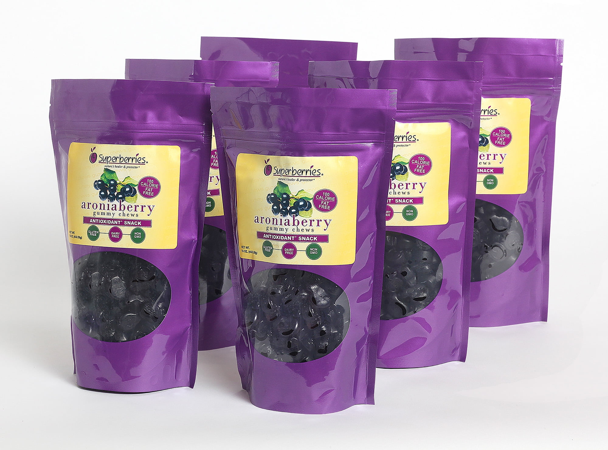 Aroniaberry (Chokeberry) Gummy Chews (6) 16 oz. - Walmart.com