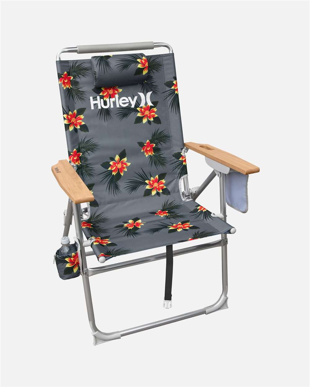 Hurley Hi-Boy Wood Arm Beach Chair, Moana, Storm - Walmart.com