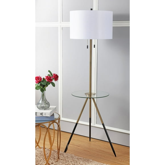 Side Table Lamp Combo