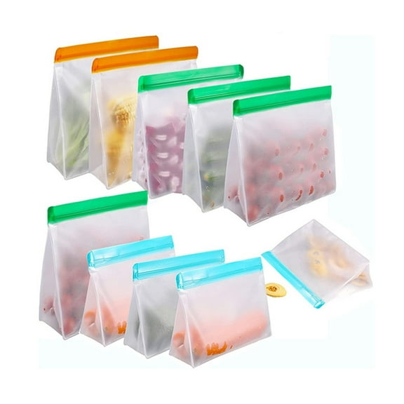 Ziploc Freezer Bags, 2 Gallon, 10 Ct, Reusable Food Storage - Walmart.com