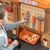 Step2 Pro Play Toddler Workshop & Utility Bench and Plastic Kid Tool ...