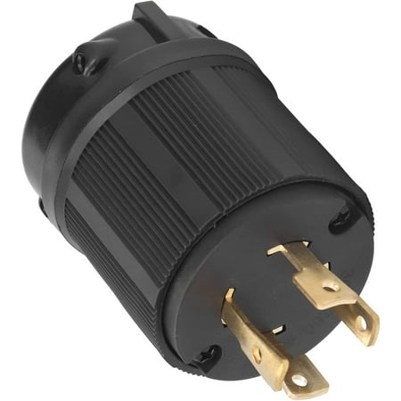 4 Prong Industrial Locking Receptacle Socket 4 Pin Brass Contacts Male ...